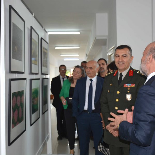 The Commander of the Turkish Cypriot Peace Forces, Major General Yılmaz ...