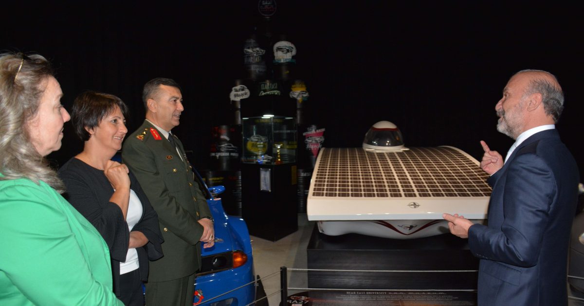 The Commander of the Turkish Cypriot Peace Forces, Major General Yılmaz ...